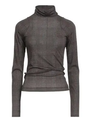 RAG & BONE Rag & Bone Plaid Long-Sleeve Turtleneck Top
