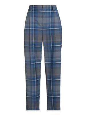 Marni Plaid Trousers - Blue