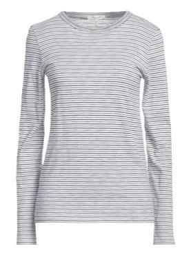 RAG & BONE Rag & Bone Fine Horizontal Stripe Crew-Neck Long-Sleeve Top