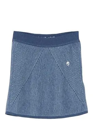 PALM ANGELS Palm Angels Ribbed Knit Skirt