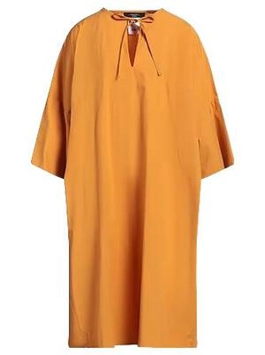 Max Mara Short Sleeve Dress - Orange