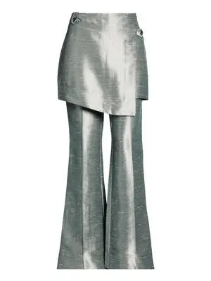 GANNI Ganni Wide-Leg Trousers With Wrap Detail