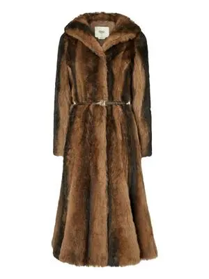 Fendi Dorsato Coat - Beige
