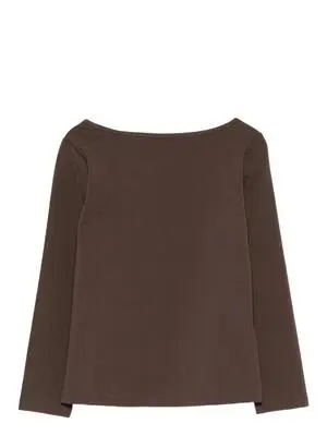 ST. AGNI Long Sleeve T-shirt - Brown
