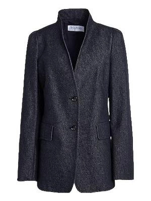 Max Mara Single-breasted Blazer - Black