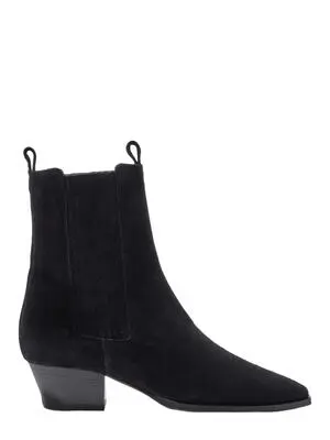 AeydĒ Aeyde 30mm Kiki Suede Ankle Boots Black
