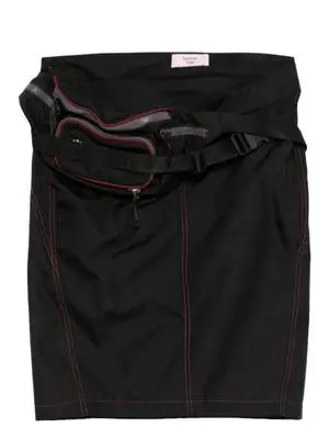 MARTINE ROSE Martine Rose Bumbag Topstitching Skirt