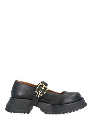 Marni Mary Jane Pumps With Buckle Fastening - Black