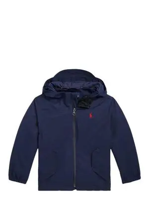RALPH LAUREN Ralph Lauren Embroidered Hooded Windbreaker