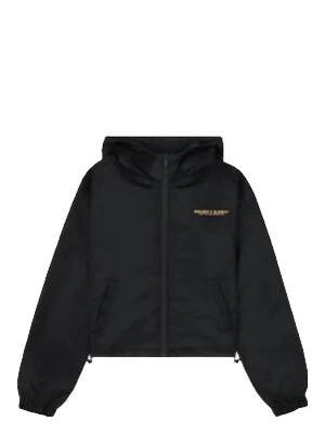 SPORTY  RICH Sporty & Rich Bold Health Windbreaker - Black
