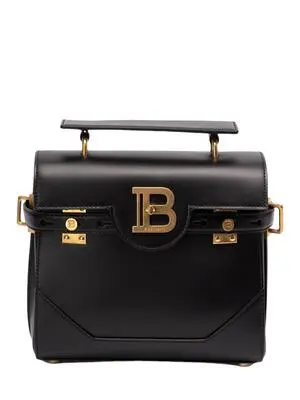Balmain Smooth Leather B-buzz 23 Bag - Black