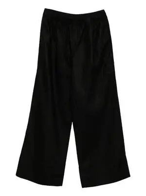 REFORMATION Fernando Linen Trousers - Black