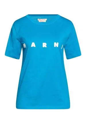 Marni Crewneck Short-sleeve T-shirt - Blue