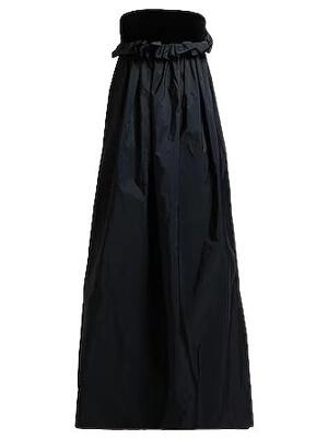 Max Mara Sleeveless A-line Maxi Dress With Crystal Embellishments - Black