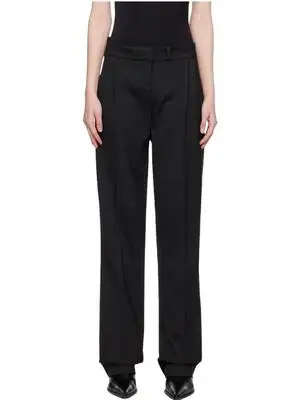 Coperni Straight-leg Tailored Trousers - Black