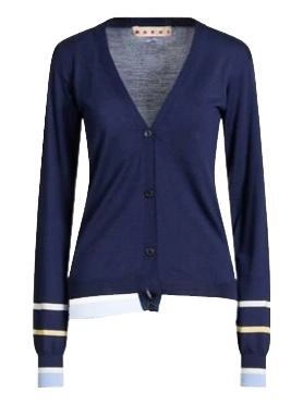Marni Long Sleeves Cardigans - Blue