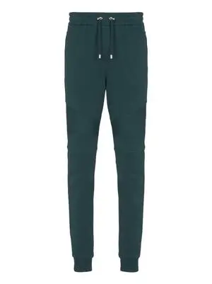 Balmain Drawstring Jogging Pants - Green