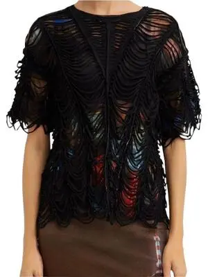 JEAN PAUL GAULTIER Jean Paul Gaultier Double-Layered T-Shirt