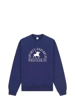 SPORTY  RICH Sporty & Rich Cotton Sweatshirt - No