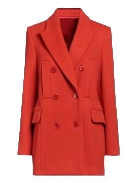 Isabel Marant Étoile Double-breasted Felt Coat - Red