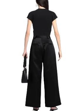 Isabel Marant Étoile Solid Crew Neck Short Sleeve T-shirt - Black