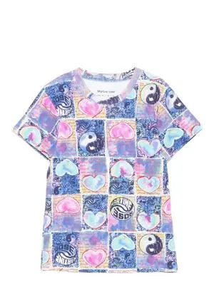 Martine Rose Graphic-print T-shirt - Blue