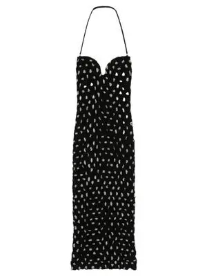 Nanushka Haylen Midi Dress - Black