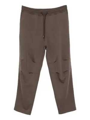 Brunello Cucinelli Pleated Track Pants - Brown
