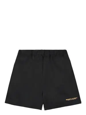 SPORTY  RICH Sporty & Rich Bold Health Shorts - Black