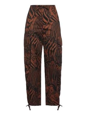 MAX MARA Weekend Max Mara Zebra Print Cargo Pants