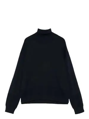 Eleventy Turtleneck Sweater - Black