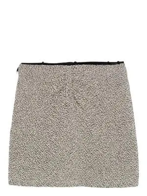 Nanushka Sammy Mini Skirt - Gray