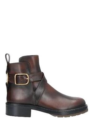 Chloé Buckled Ankle Boots - Black