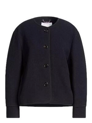 CHLOÉ Round Neck Single-breasted Coat