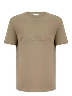 Helmut Lang Logo-embossed T-shirt - Nude