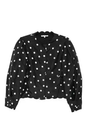 Stine Goya Quilted Dots Jacket - Black