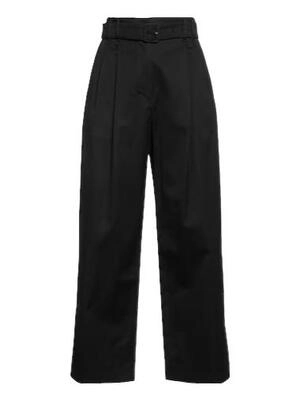 Max Mara Wide-leg Belted Trousers - Black