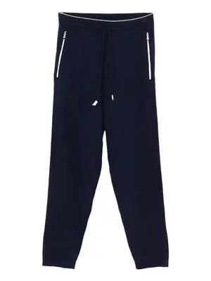 Eleventy Cashmere Track Trousers Blue