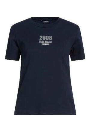 Max Mara Printed Short-sleeve T-shirt Black
