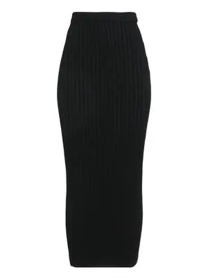Max Mara Knitted Pencil Skirt - Black