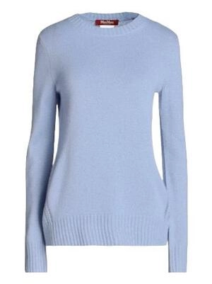 Max Mara Lightweight Cashmere Knit Sweater - Blue