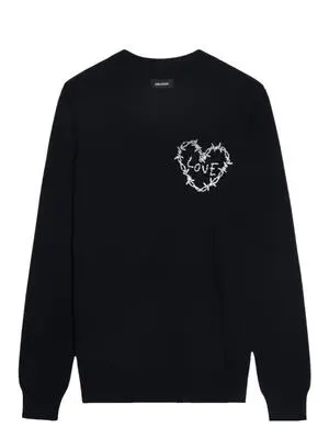 ZADIG&VOLTAIRE Zadig & Voltaire Kendy Embroidered Knit Sweater