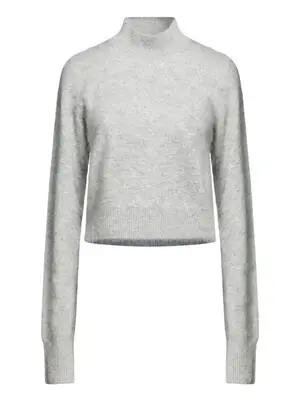 Sportmax Cashmere Turtleneck Sweater - Gray