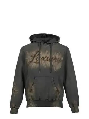 DOUBLET Luxury Mud Paint Hoodie - Black