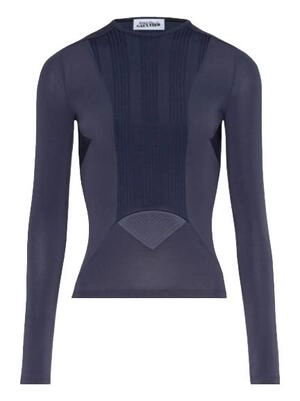 JEAN PAUL GAULTIER Jean Paul Gaultier Long Sleeve Cut Out Detailed Top