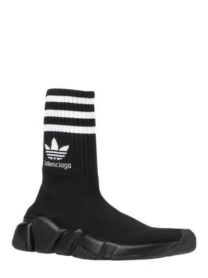 Balenciaga Minimalist Knit Sock Shoes - Black