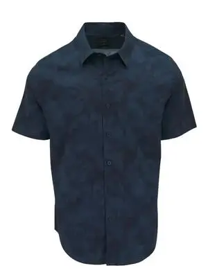 VINCE Rapids Short-sleeve Button Shirt