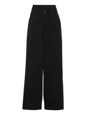 MAISON MARGIELA Tailored Solid Color Twill Pants - Black