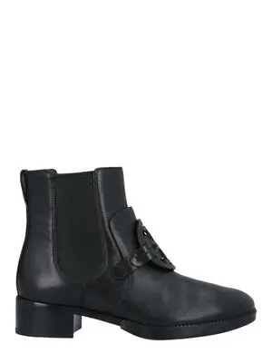 TORY BURCH Tory Burch Leather Chelsea Boots With Embellished Logo Detail