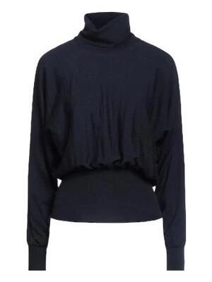 Max Mara Turtleneck Knit Top - Black